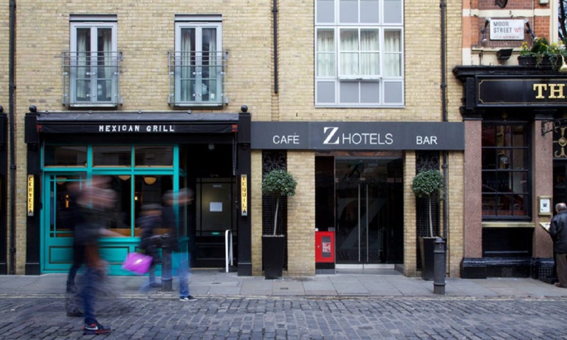 Z hotels receives £18m funding for new central London property | Hotel ...
